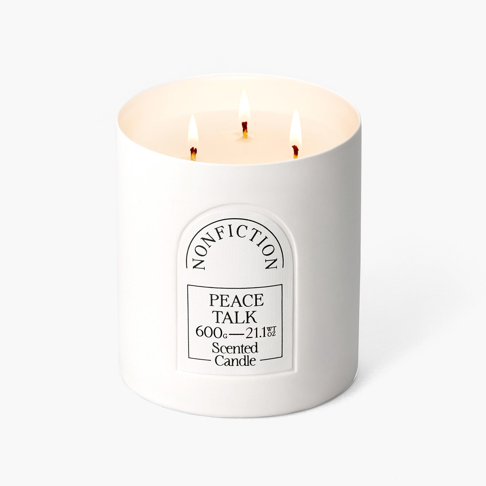 PEACE TALK Scented Candle | NONFICTION Official Site